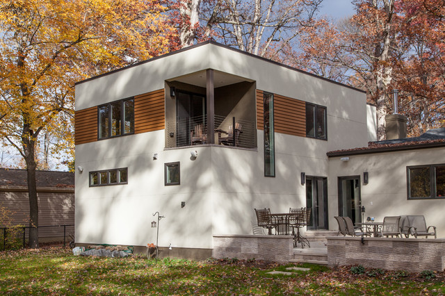 Vienna Exterior Addition - Contemporáneo - Fachada - Washington D. C ...