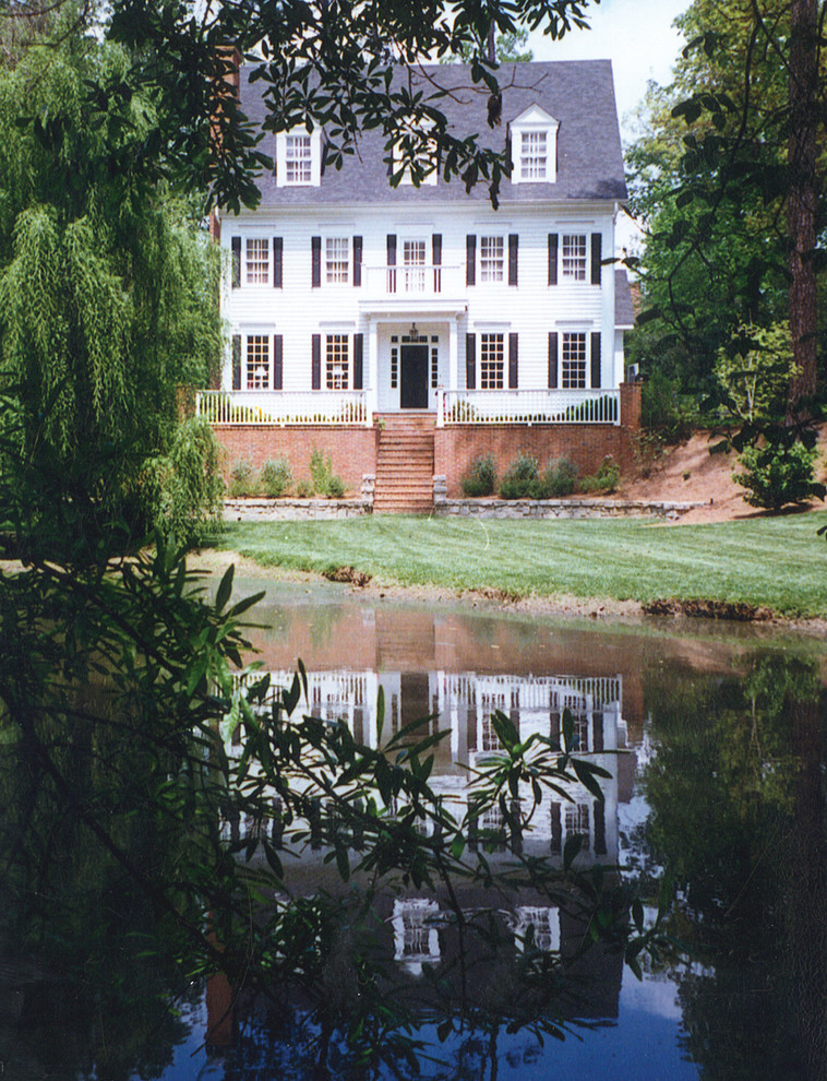 view from road - Traditional - Exterior - Atlanta - by Edwards ...