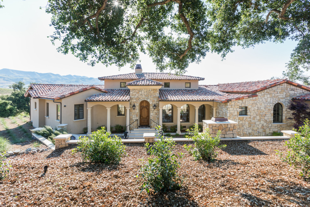Vineyard Residence - Traditional - Exterior - San Luis Obispo - by ...