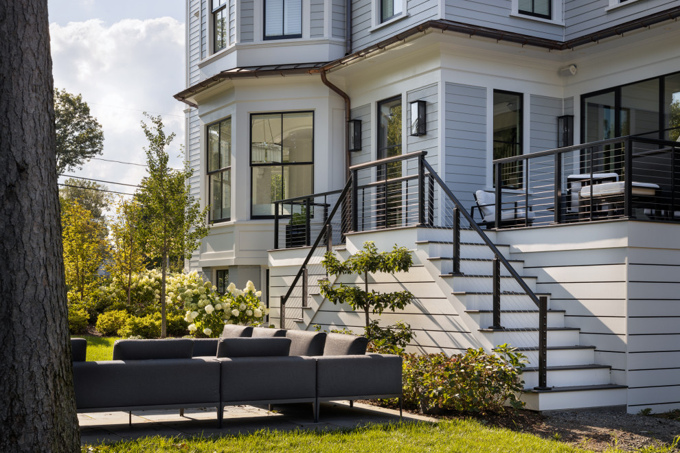 Vintage Italianate Expansion - Modern - Exterior - New York - by Rosen ...