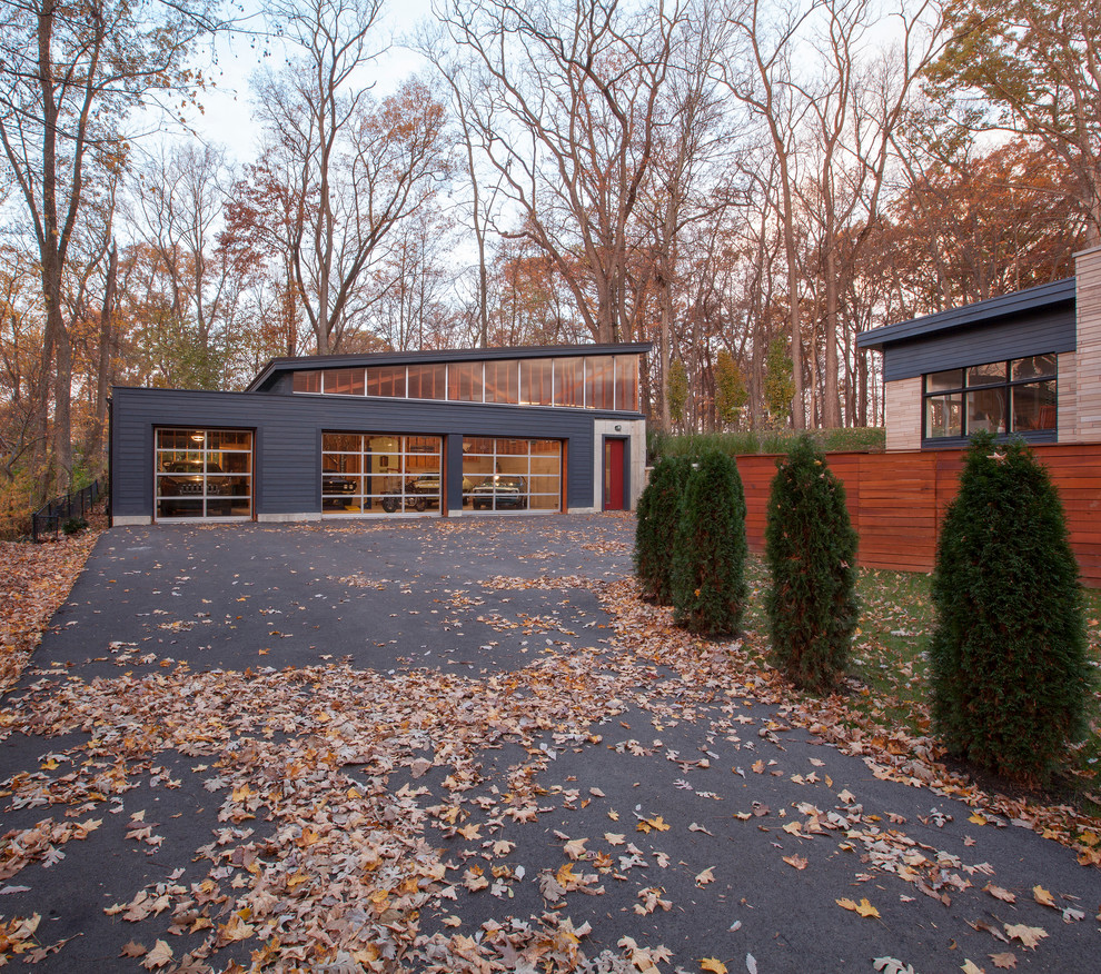 Vintage Modern Garage - Midcentury - Exterior - Indianapolis - by HAUS ...