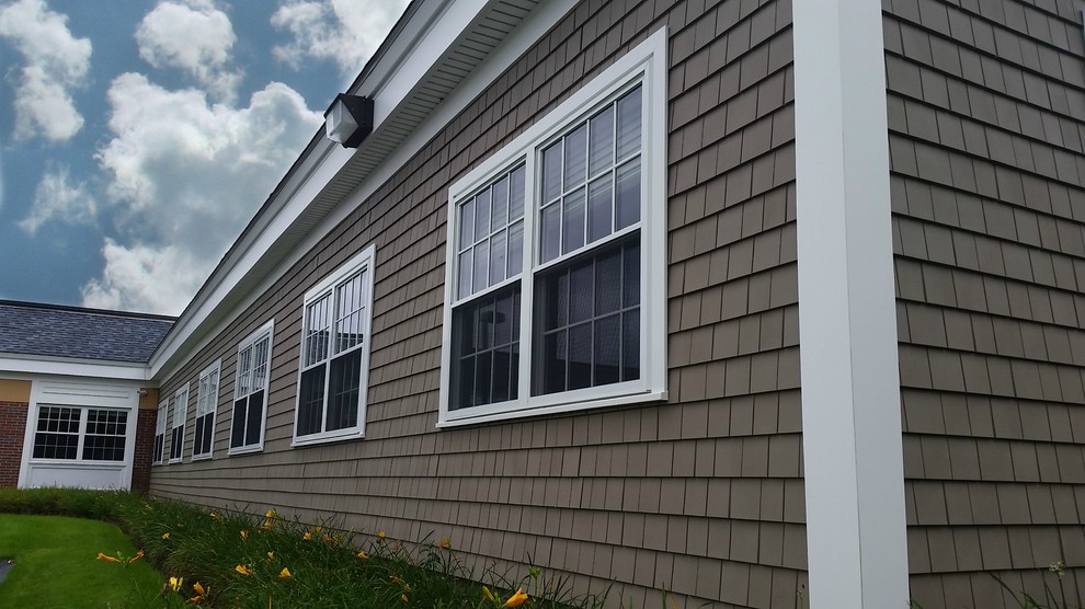 Vinyl Siding, Windows, Trim & Gutters - Transitional - Exterior - Providence - by Care Free ...