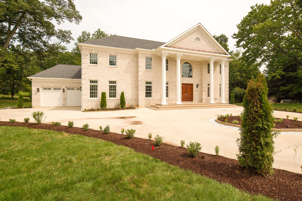 Virginia Custom Home Fairfax - Traditional - Exterior - DC Metro - by ...