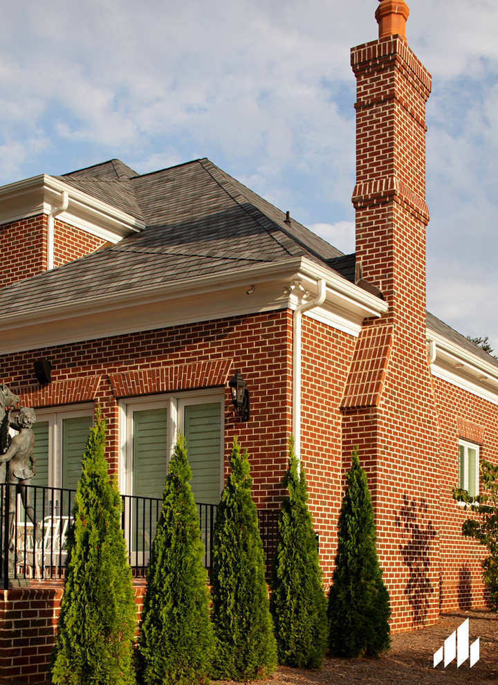 Virginia Highlands Brick Home - North Carolina - Traditional - Exterior ...