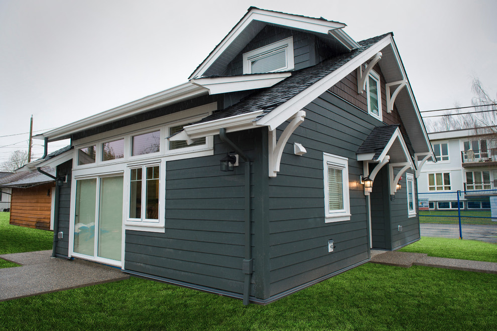 Wales Street New Home and Laneway - Craftsman - Exterior - Vancouver ...