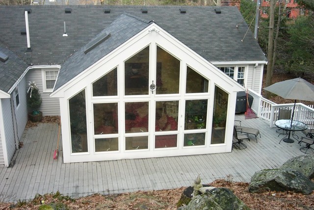 Wall of Windows - Contemporary - House Exterior - Boston - by Wright ...