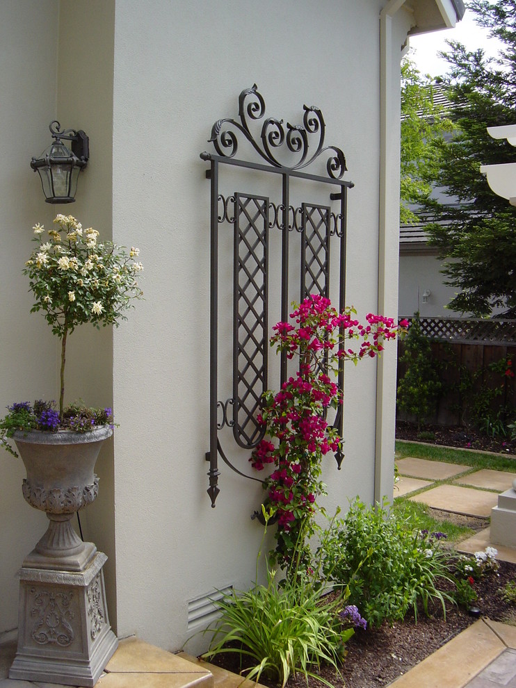 Wall trellis - Traditional - Exterior - San Francisco - by Brians ...