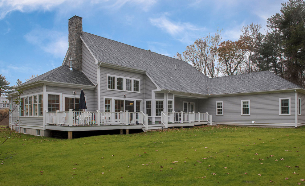 Walpole Custom Home - French Country - Deck - Boston - by GMT Home ...