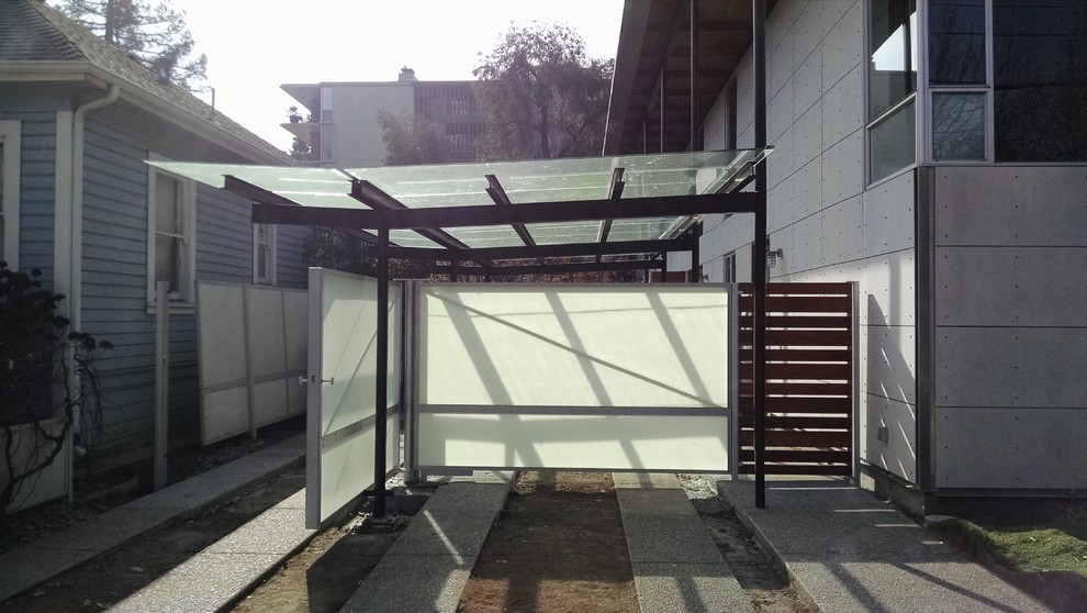Ward Carport + Gates - Modern - Exterior - San Francisco - by defauw ...