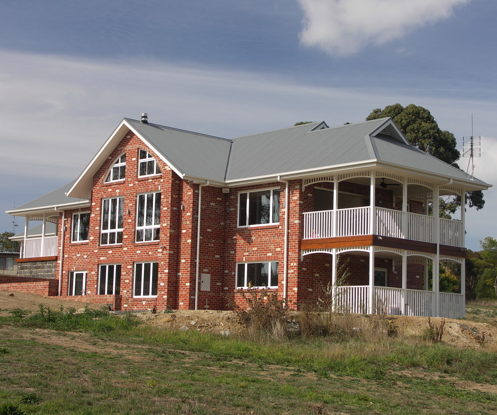 Warrenheip Home - Traditional - House Exterior - Melbourne - by Green Point Design Pty Ltd ...