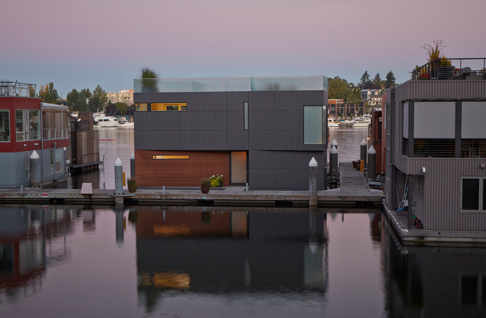 Water House - Modern - Exterior - Seattle - by McClellan Architects | Houzz