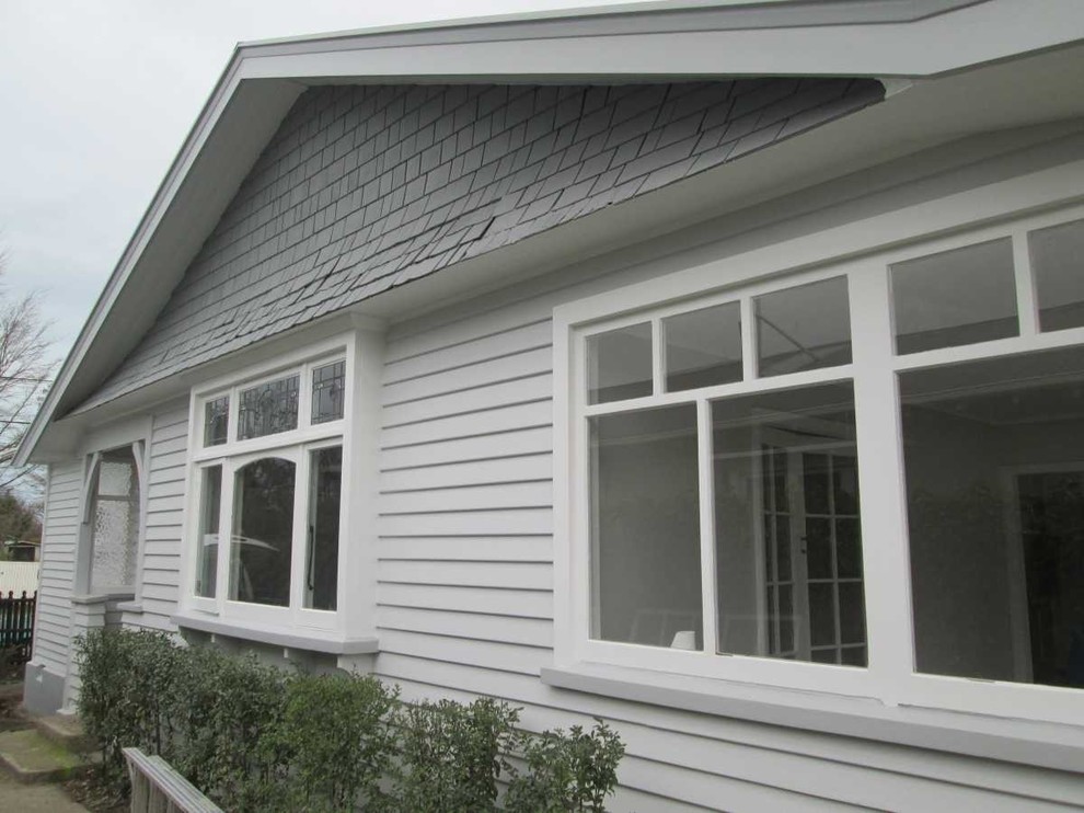 Weatherboard house exterior renovation - Traditional - Exterior ...
