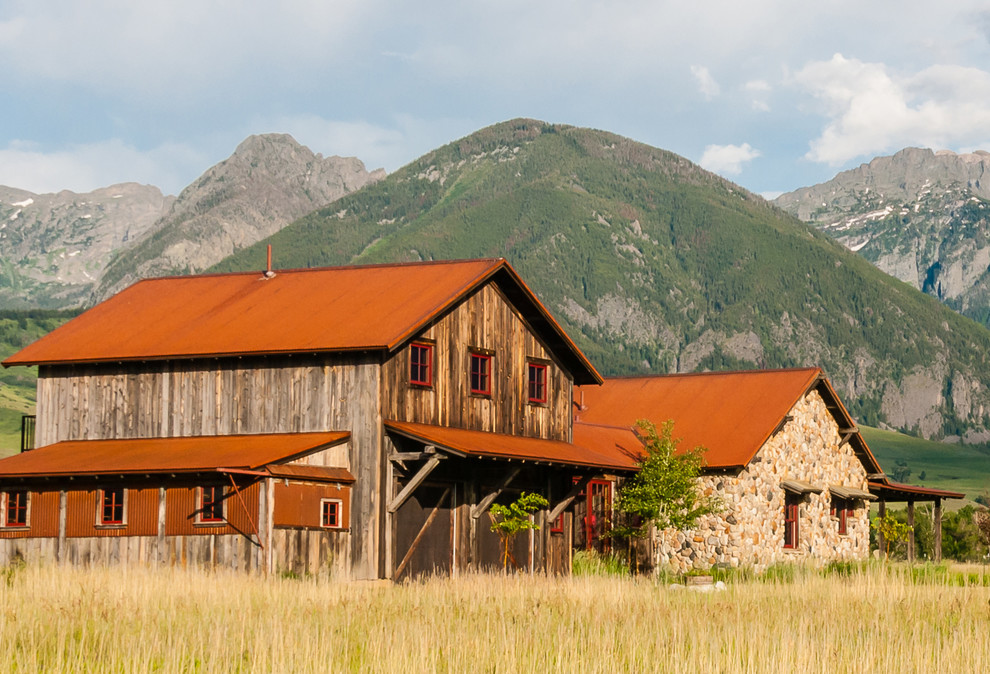 Modern Rustic Metal Roof