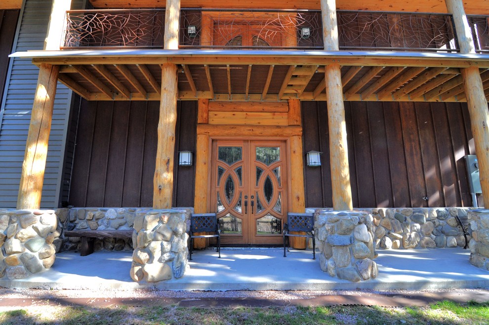 Weathering Steel Ultra Batten Siding & Bonderized Lap Siding - Rustic ...