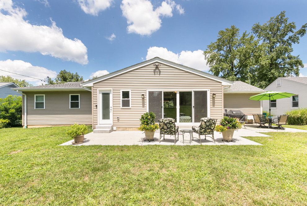 Webster Groves Open Concept Addition - Eclectic - Exterior - St Louis ...