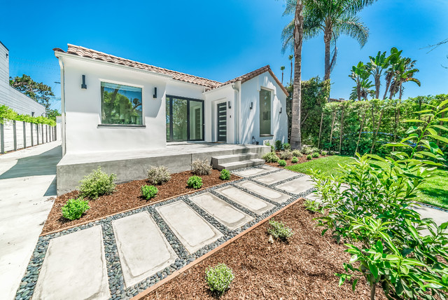 West Hollywood full renovation project (Croft) - Contemporain - Façade ...