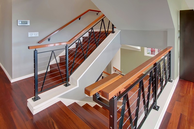 West Seattle Renovation by Fine Construction - Contemporary - Staircase ...