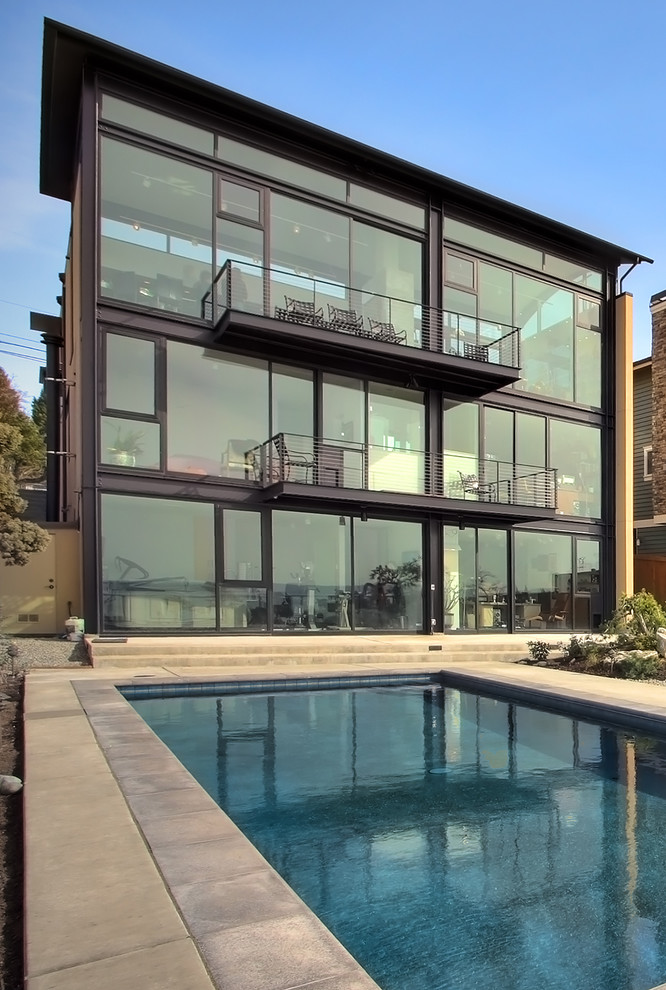 West Seattle Residence - Contemporary - Exterior - Seattle - by Roberts ...