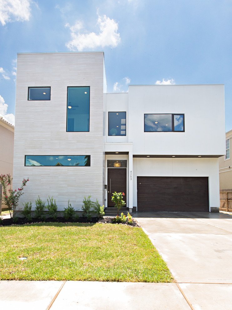 West University - Modern - Exterior - Houston - by Capital Builders ...