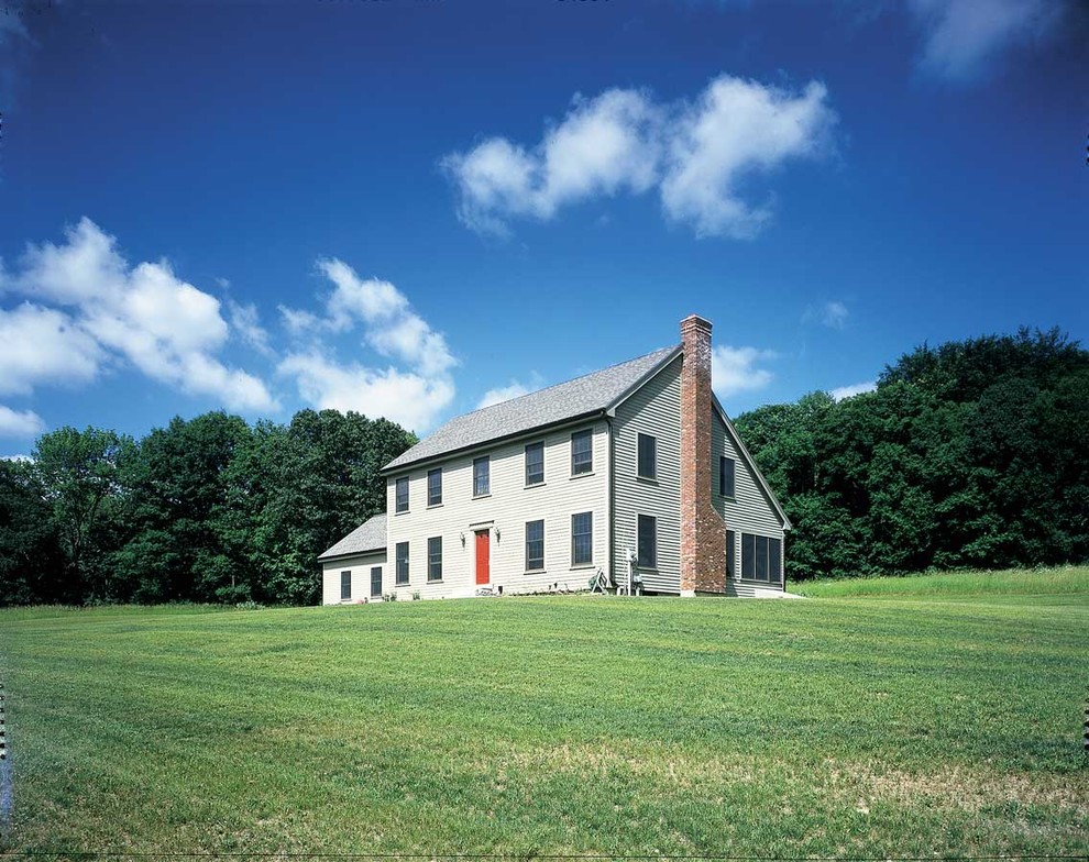 Western Connecticut Saltbox - Traditional - Exterior - Bridgeport - by ...