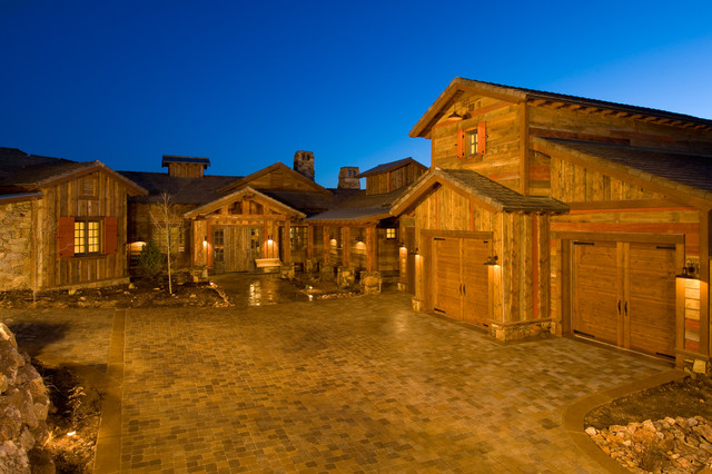 Western Ranch Home - Craftsman - Exterior - Phoenix - by DLB Custom ...