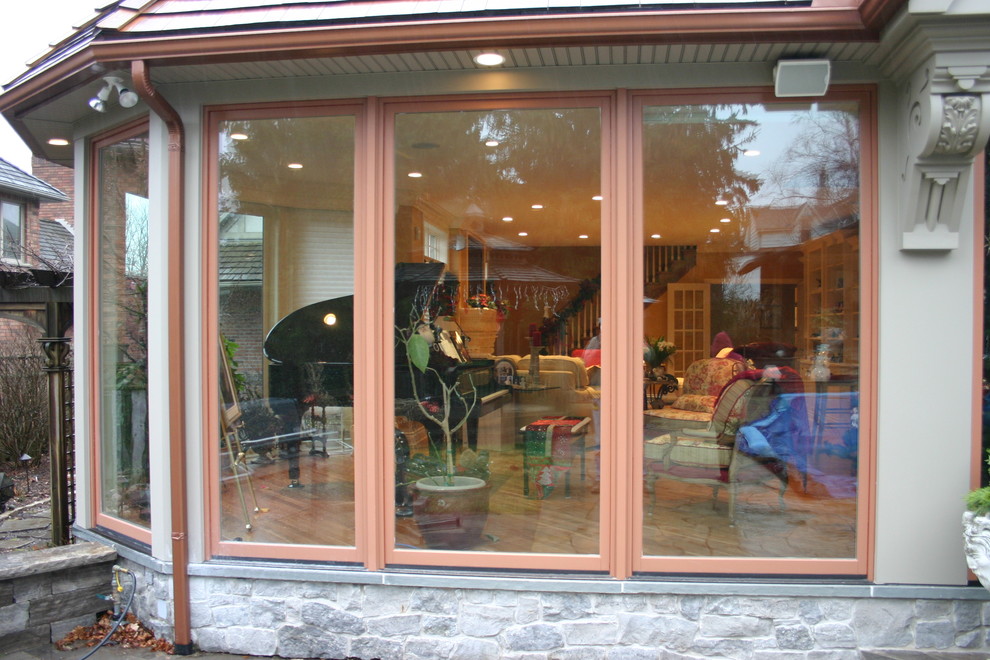 Westmount Addition Glass Surround - Traditional - Exterior - Toronto ...