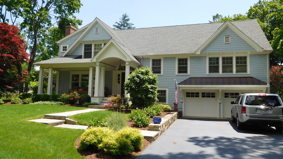 Westport split level - Craftsman - Exterior - New York - by Michael ...