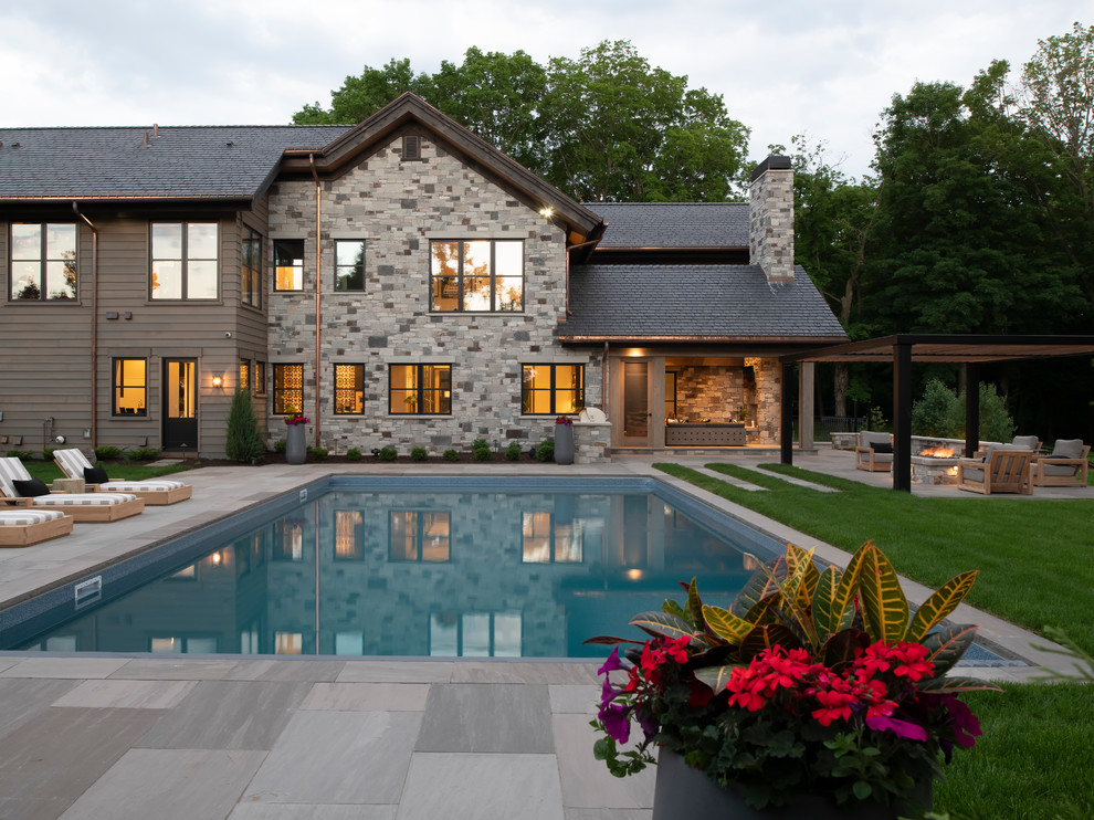 Westwood Modern Mountain - Rustic - Exterior - Minneapolis - by Hendel ...