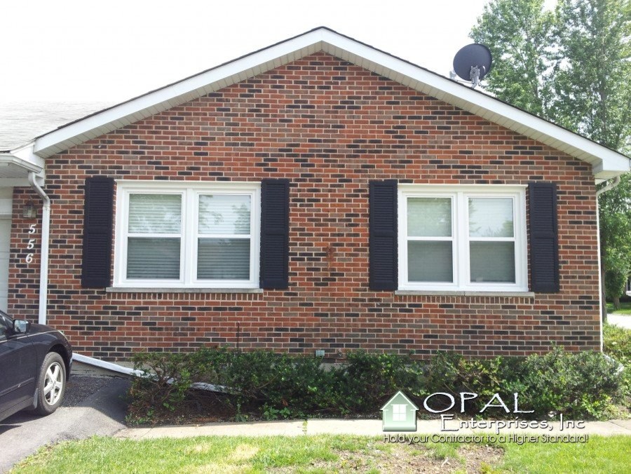 White Alside Mezzo Vinyl Windows installed in Naperville - Traditional ...