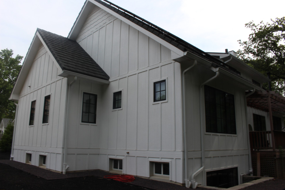 White LP Smart Side Siding | Ladue, MO 63124 - Modern - Exterior - St ...