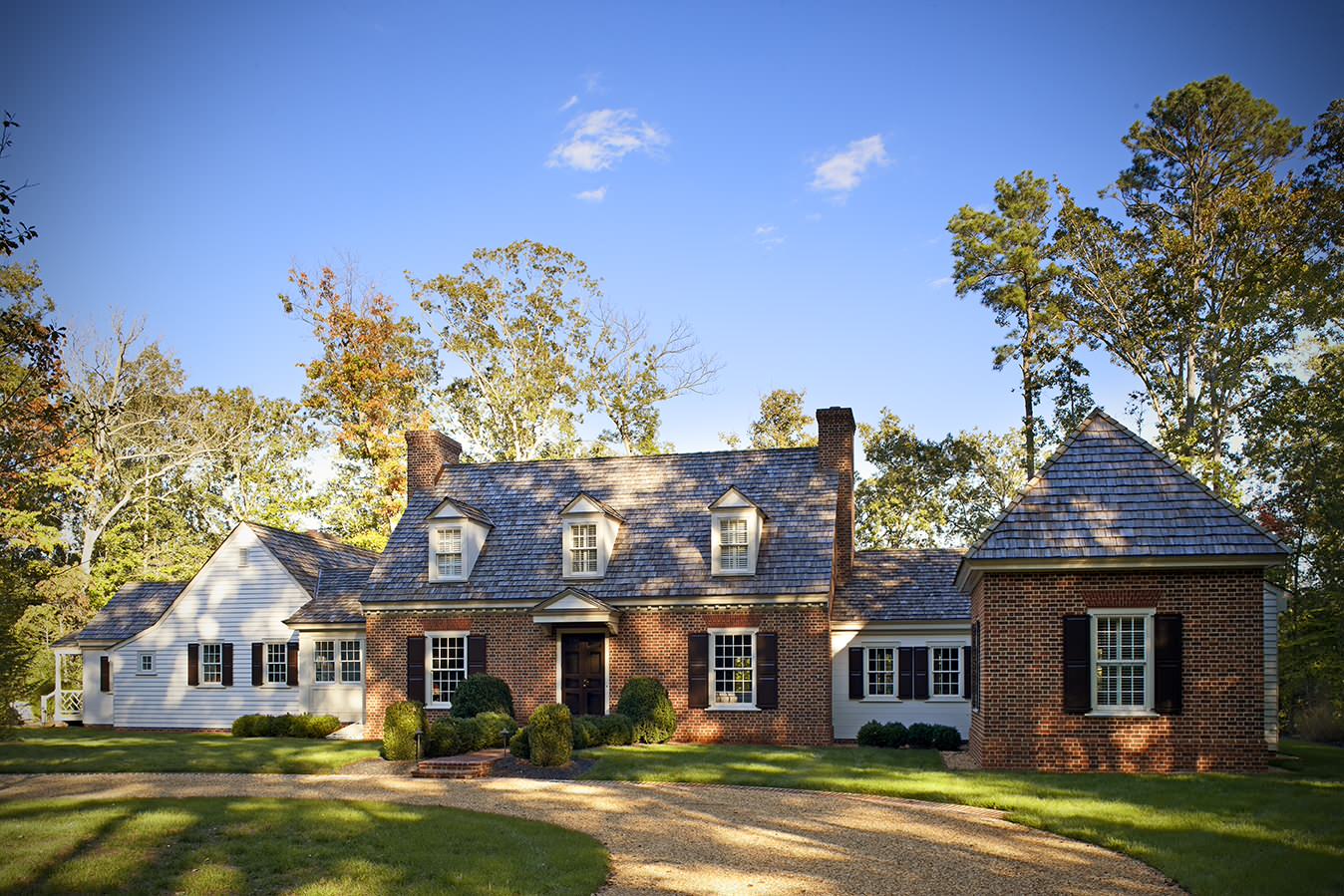 Colonial Homes Driveway Designs Meet Our Colonial Home In North