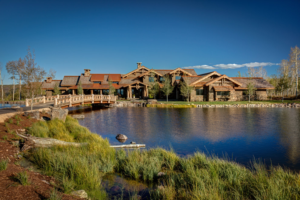 Wolf Creek Ranch, Woodland, Utah Residence - Farmhouse - Exterior ...