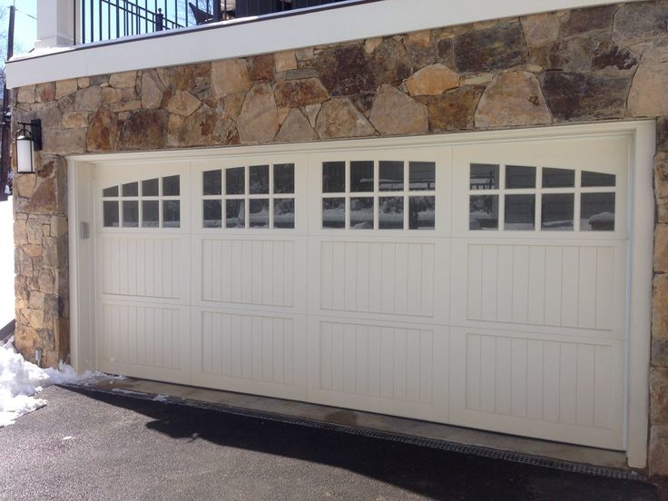 Wood and Composite Carriage Garage Doors - Traditional - Garage - DC ...