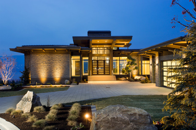 Wood & Stone - Contemporary - Exterior - Vancouver - by Bill Frame ...