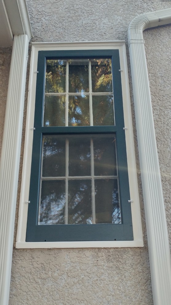 Wood Surround Combination Storm Windows - Traditional - Exterior ...
