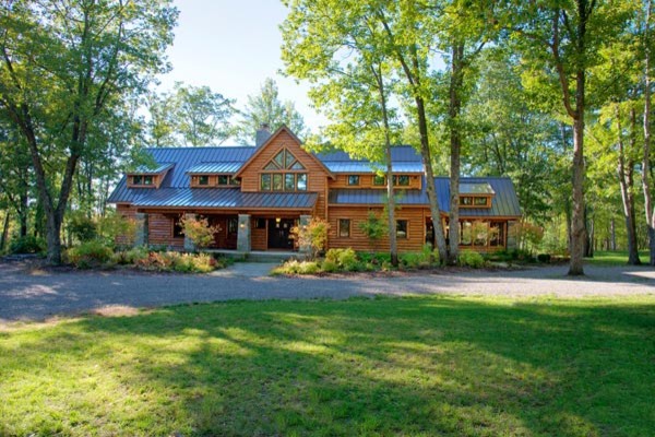 Wooded Retreat - Road side elevation - Rustic - Exterior - Other - by ...