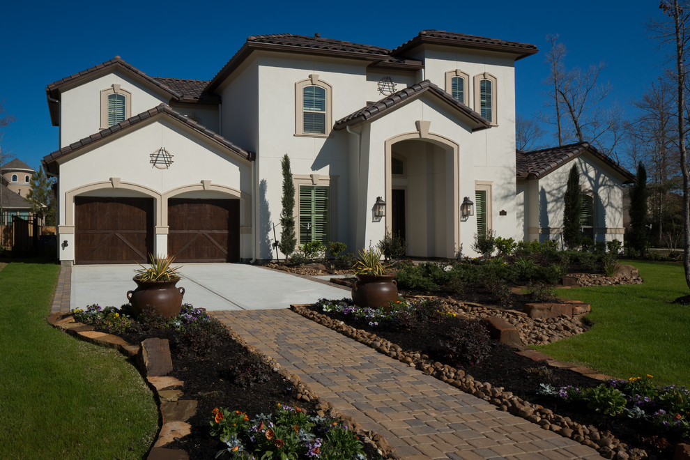 Woodforest Custom Home - Contemporary - House Exterior - Houston - by ...