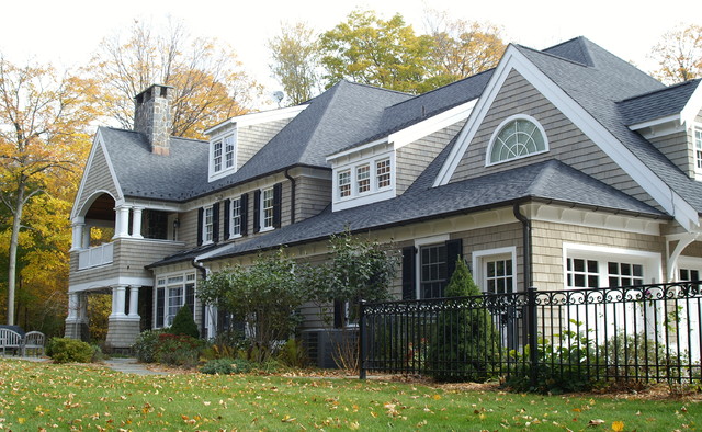 Woodland Manor - Traditional - House Exterior - New York - by Daniel ...