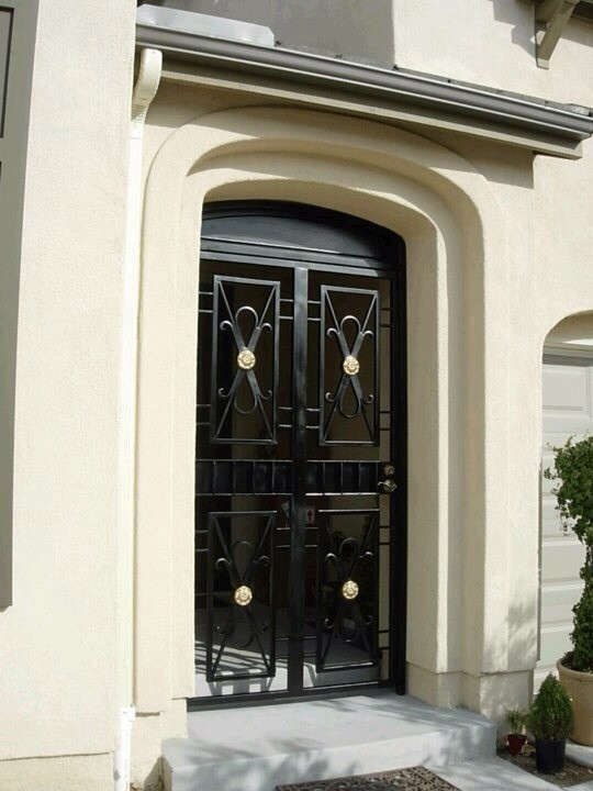 Wrought Iron Gates - Traditional - Exterior - San Diego - by Evanart ...