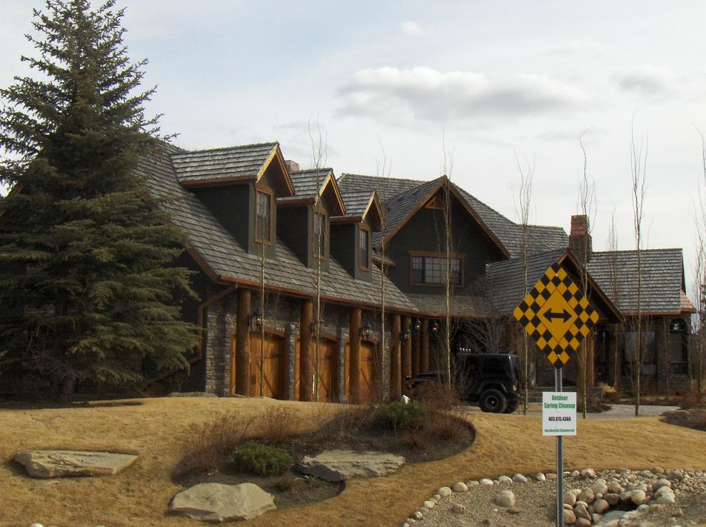 Wyoming - Rustic - Exterior - Calgary - by John Haddon Design | Houzz