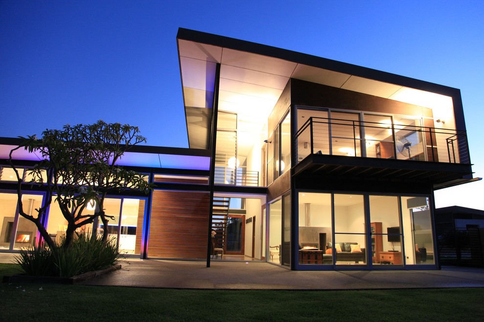 contemporary ranch house plans - Contemporary - Exterior - Dallas - by ...