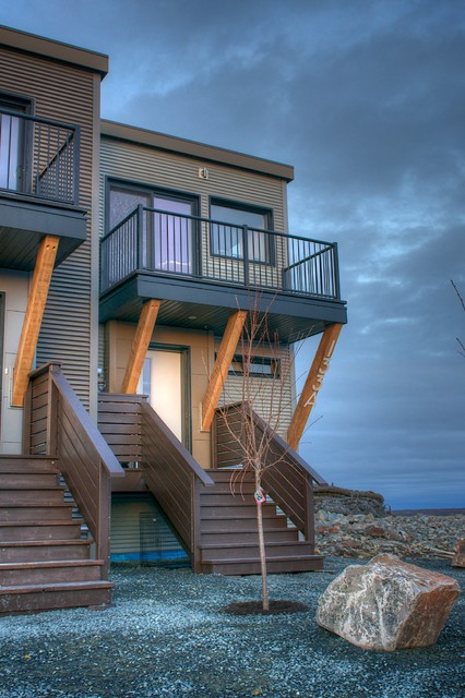 Yellowknife Duplex - 133 Moyle Drive - Contemporary - Exterior ...