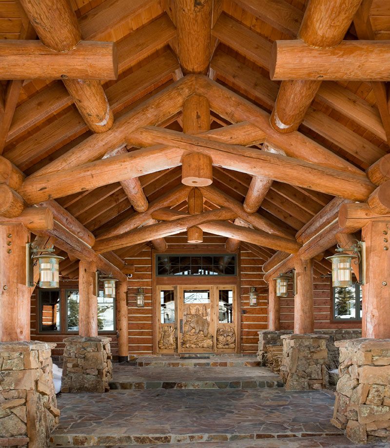 Yellowstone Club Artist's Residence - Rustic - Exterior - Denver - by ...