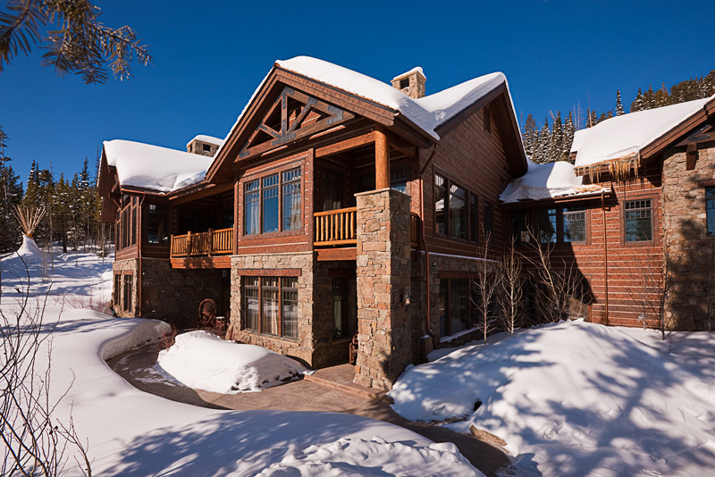 Yellowstone Club - Rustic - House Exterior - Other - by Wade ...