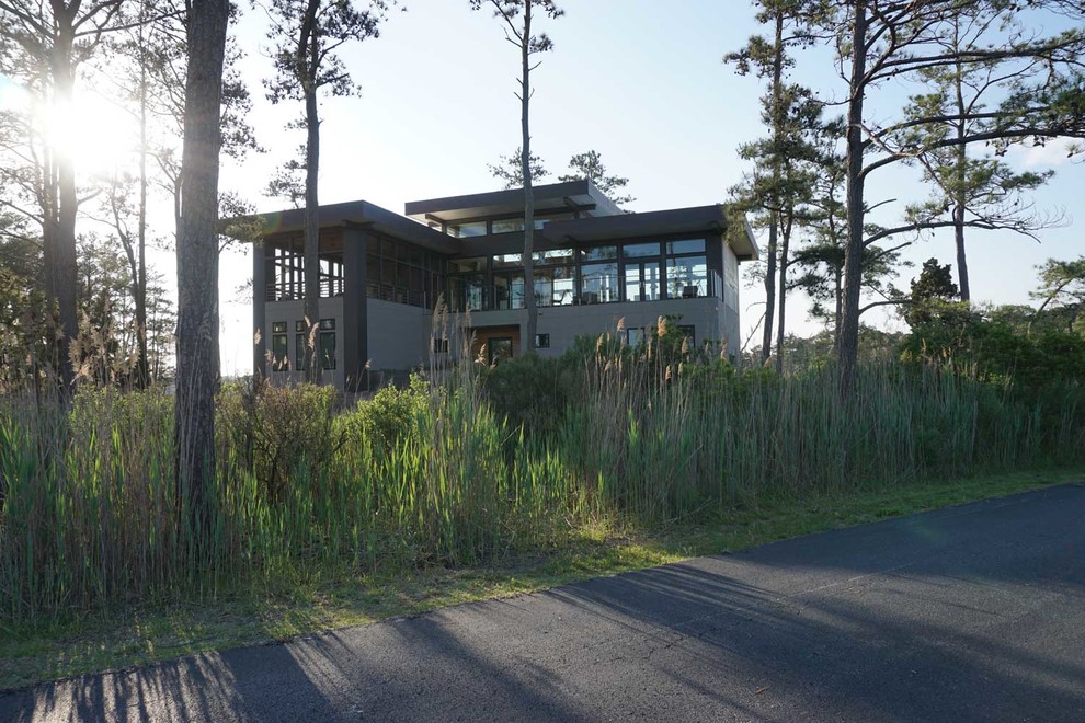 Zen House Exterior Windows - Modern - Exterior - Other - by Southern ...