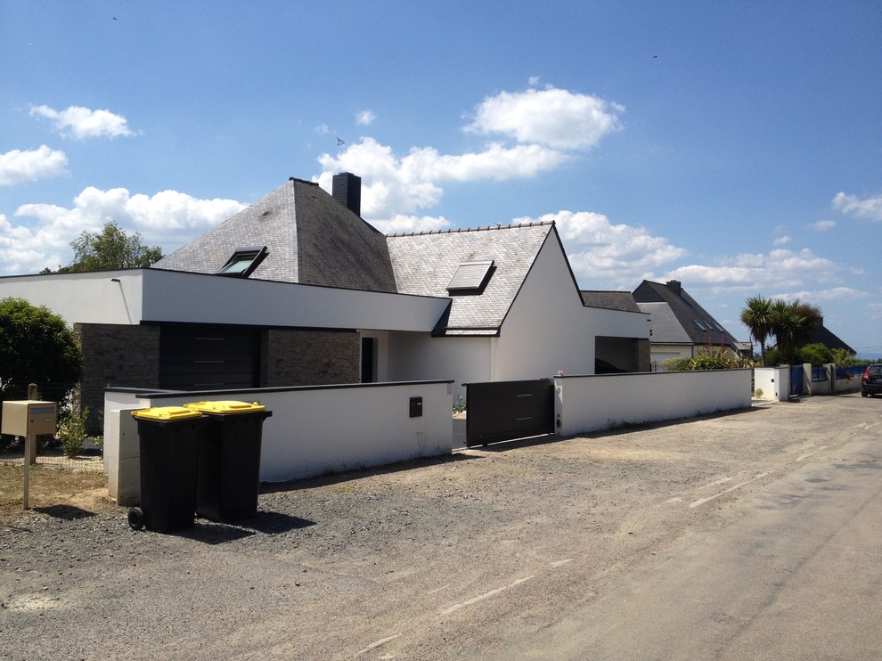 EXTENSION MAISON - Beach Style - Exterior - Rennes - by architecte | Houzz