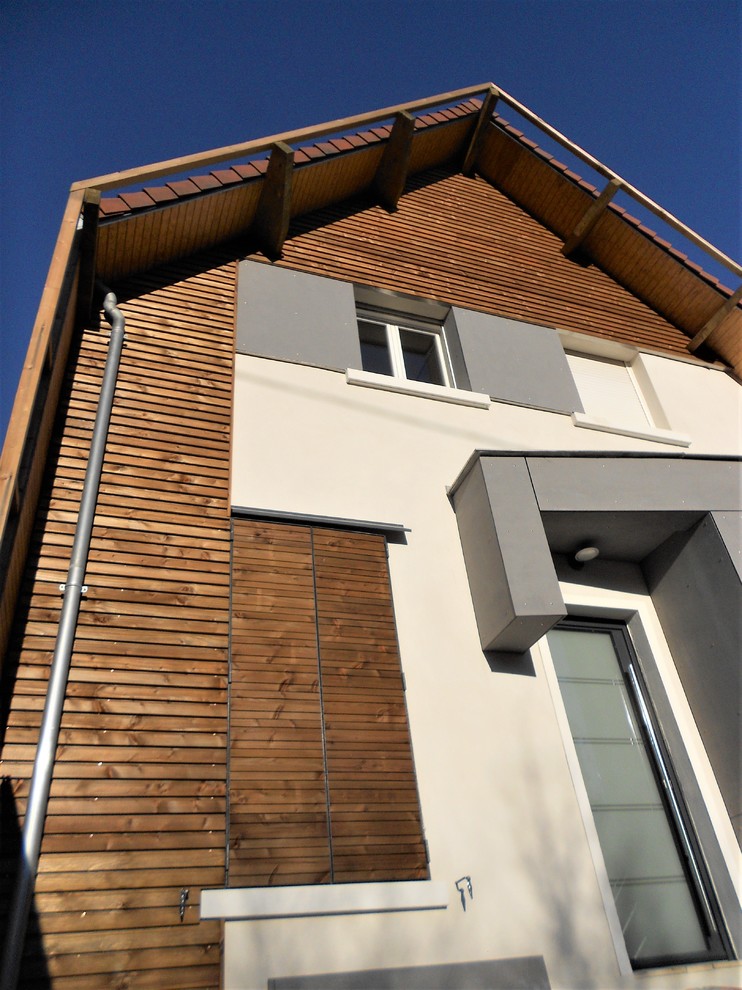 Façade retravaillée - Contemporary - Exterior - Paris - by Marc ...