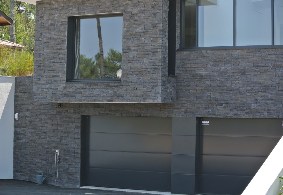 Parement pierre Orsol de chez Hémisphère réalisation Architecte L ...