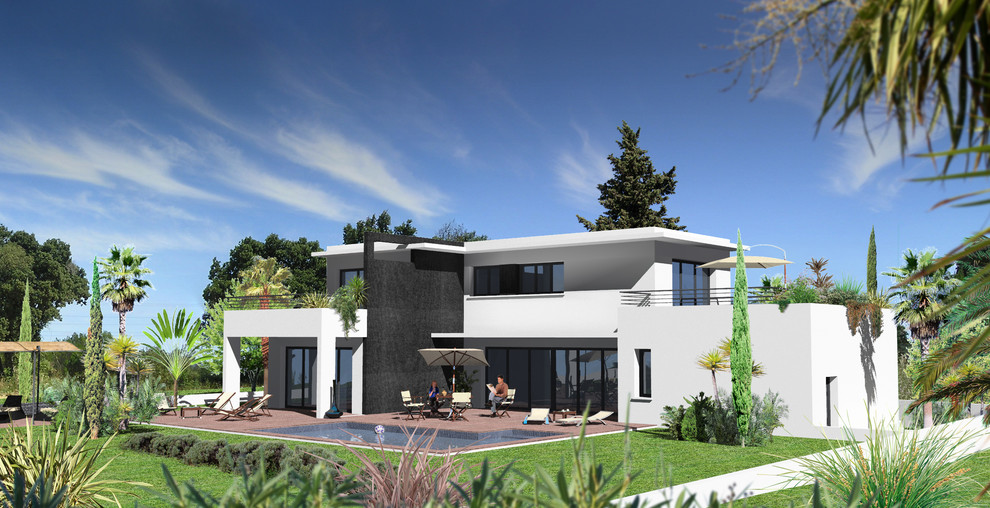 Réalisations - Modern - House Exterior - Montpellier - by Achraf Sekkat ...