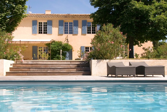 Rénovation d'un mas Provencal à Aix en Provence - Méditerranéen ...